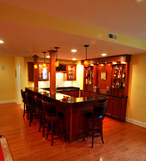 Basement remodel - Traditional - Basement - Cleveland - by Village ...