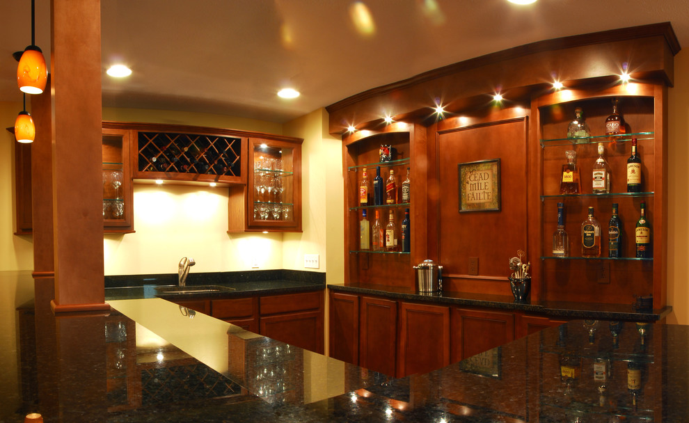 Basement remodel - Traditional - Basement - Cleveland - by Village ...