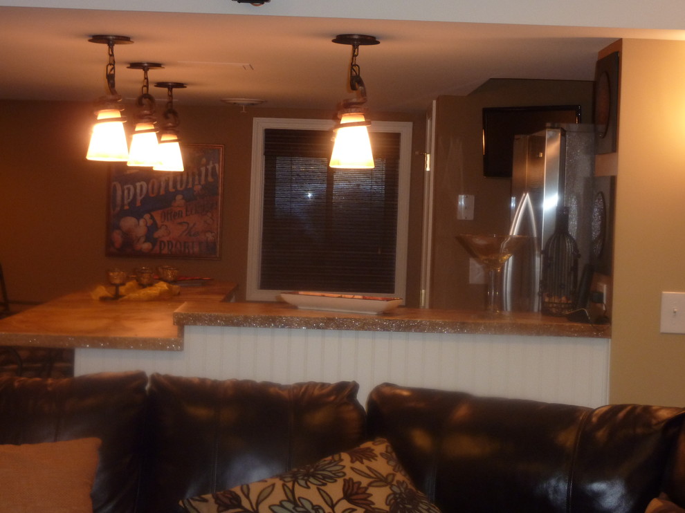 Basement Renovation 2011 Traditional Basement Chicago By Adorn