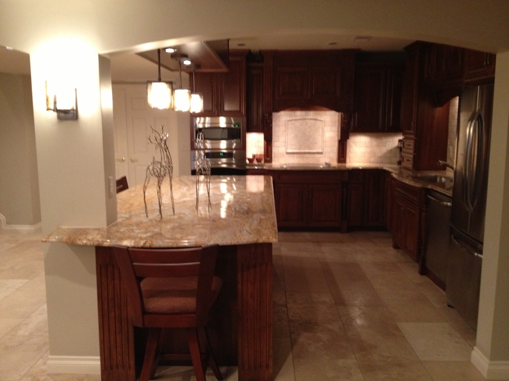 Basement renovations - Traditional - Basement - Detroit - by Ogne ...