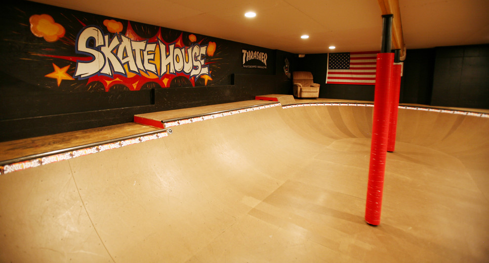 Basement Skatepark - Craftsman - Basement - Charlotte | Houzz
