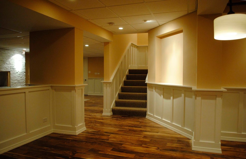 Basement Space - Craftsman - Basement - Chicago - by Thomas Knapp ...