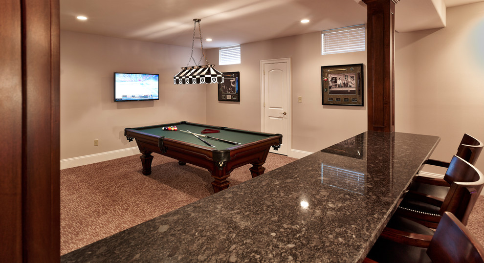 Basement Sports Bar - Traditional - Basement - Philadelphia - by Green ...