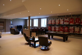 Basement Sports Theme - Transitional - Basement - Other - by Canadian ...