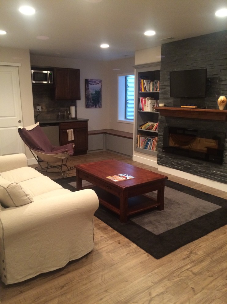 Basement Studio - Contemporary - Basement - Denver - by Remodel Edge ...