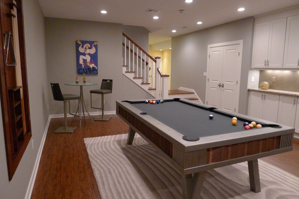 Basement Transformation - Transitional - Basement - New York - by ...