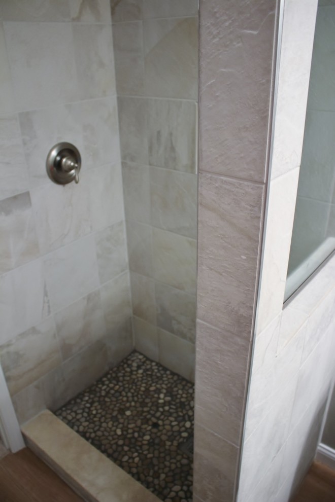 Basement - With Custom Bathroom and Shower - Traditional - Basement ...