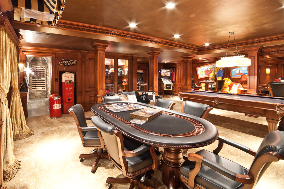 Basement - Traditional - Basement - New York - by WL Kitchen & Home | Houzz