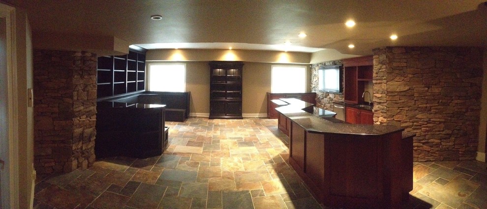 Basements Traditional Basement Chicago By Pandm Renovations Inc