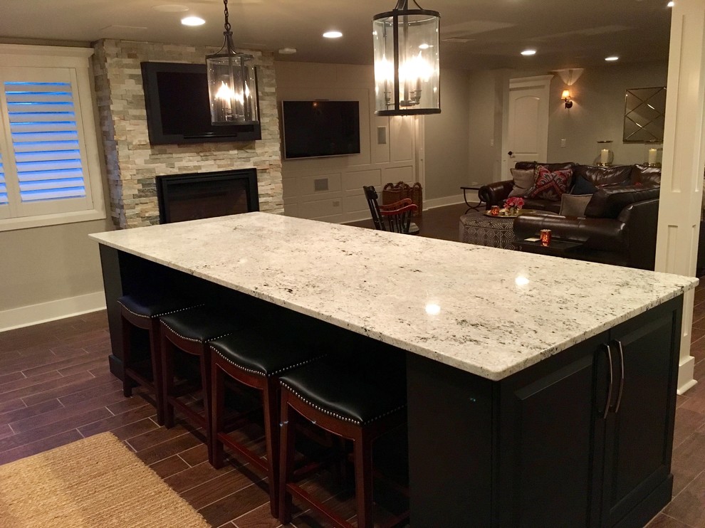 Basements Traditional Basement Chicago By Pandm Renovations Inc