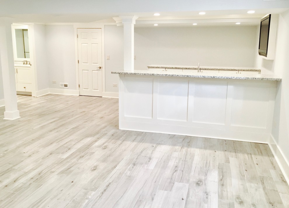 Basements - Traditional - Basement - Chicago - by P&M Renovations Inc ...