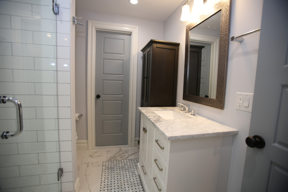 Basking Ridge Basment - Traditional - Basement - New York - by MFM ...