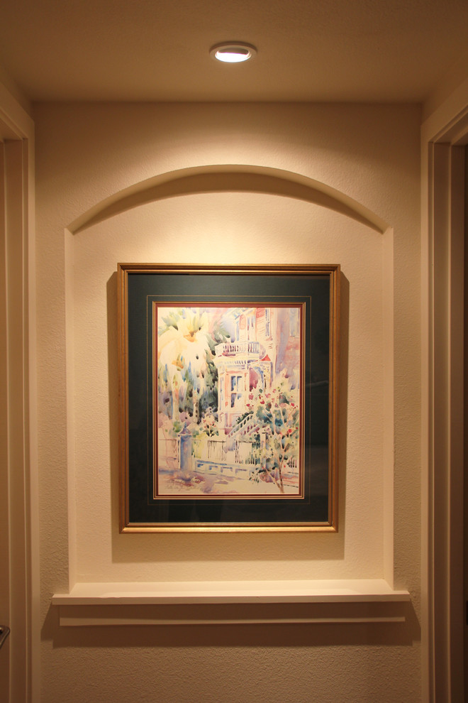 Beautiful Basement in Denver with Buffet Bar under the Stairs - Rustic ...