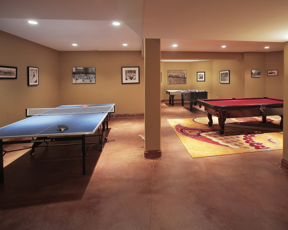 Beaver Lake Custom Home - Traditional - Basement - Milwaukee - by ...