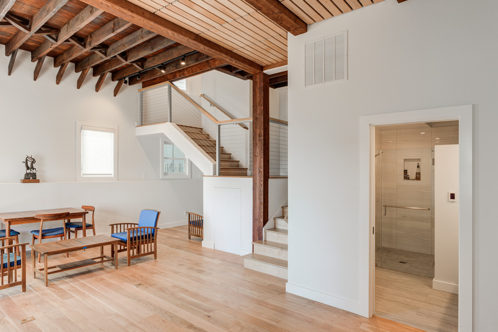 Beaver St. Basement Conversion - Contemporary - Basement - San ...