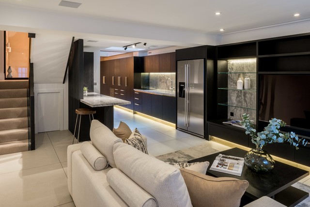 Bespoke Chelsea Basement - Contemporary - Basement - London - by ...