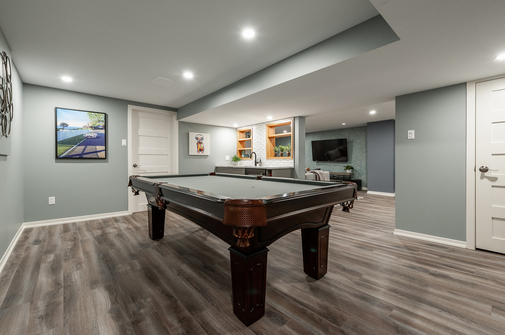 Big Design - Small Space - Craftsman - Basement - Ottawa - by Just ...