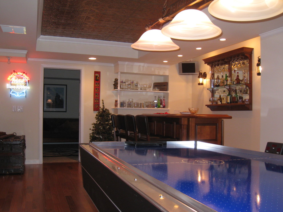 Blake Family Basement - Traditional - Basement - New York - by 1 Sound ...