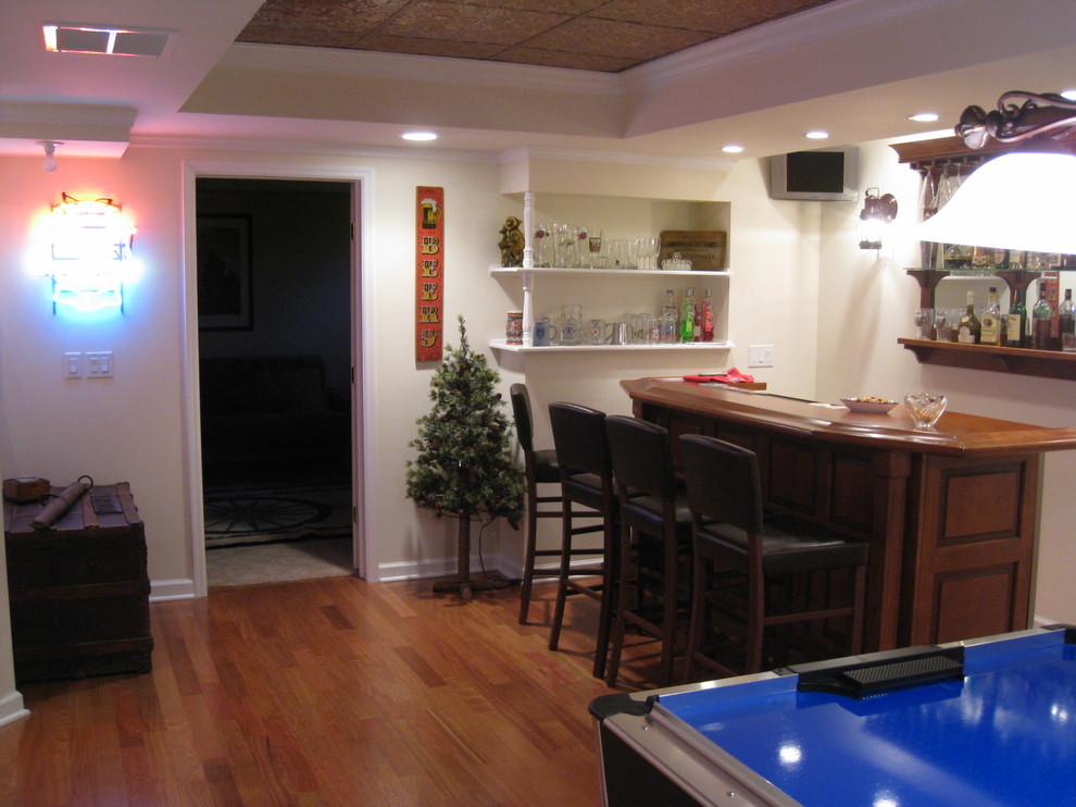 Blake Family Basement - Traditional - Basement - New York - by 1 Sound ...