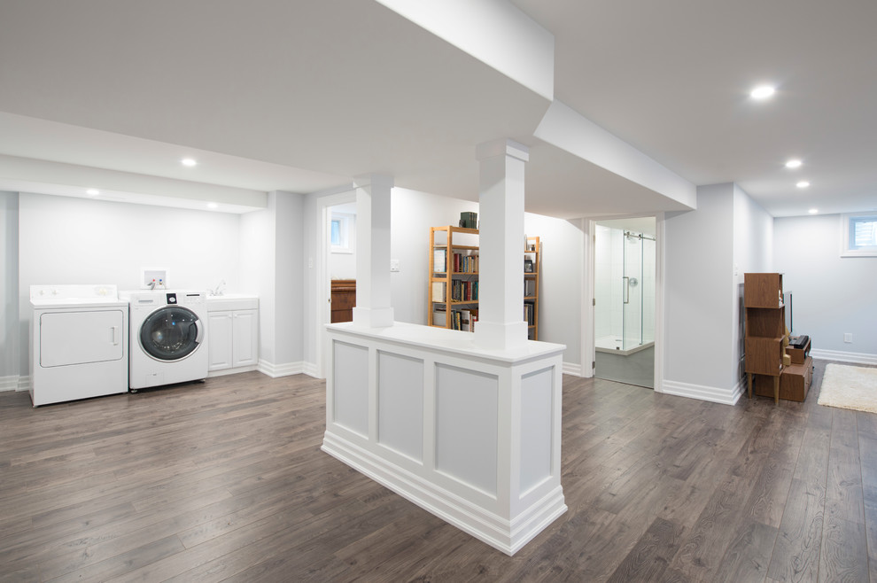 Bloor Avenue | Basement - Basement - Ottawa - by Sunter Homes | Houzz