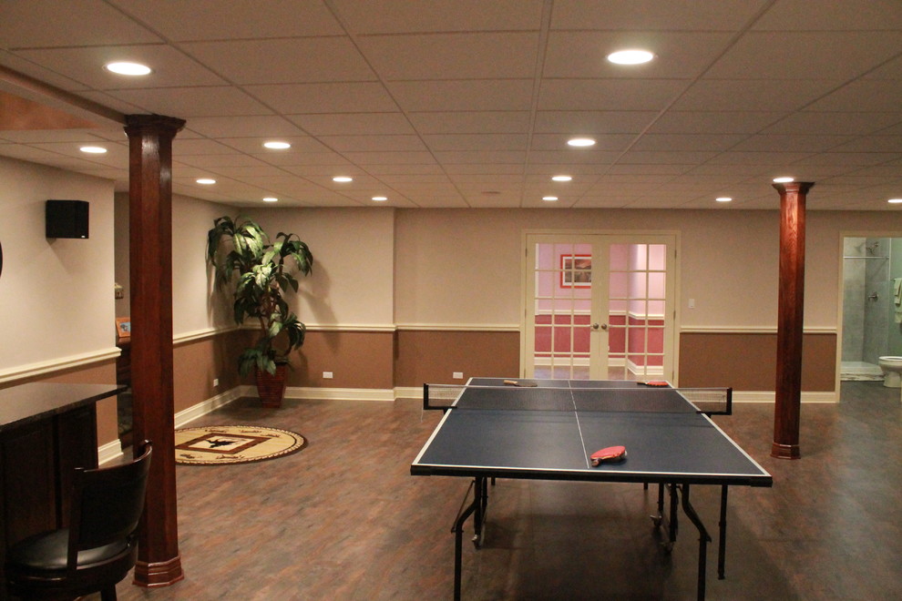 Bolingbrook Project - Contemporary - Basement - Chicago - by Matrix ...