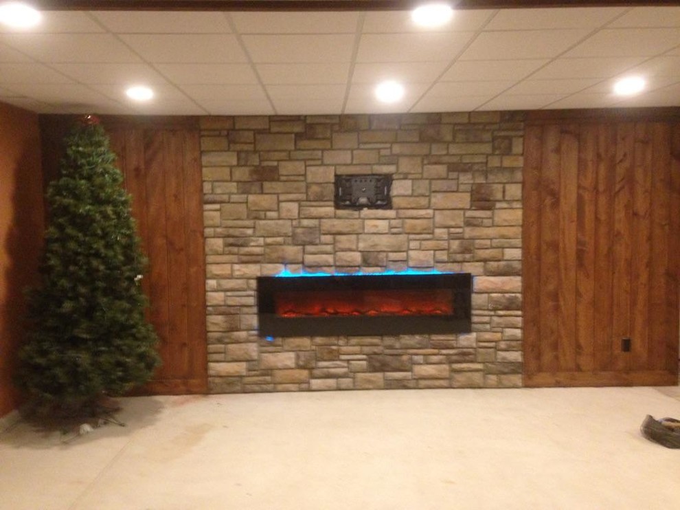 Boral Cultured Stone - Limestone - Basement - Detroit - by Brighton ...