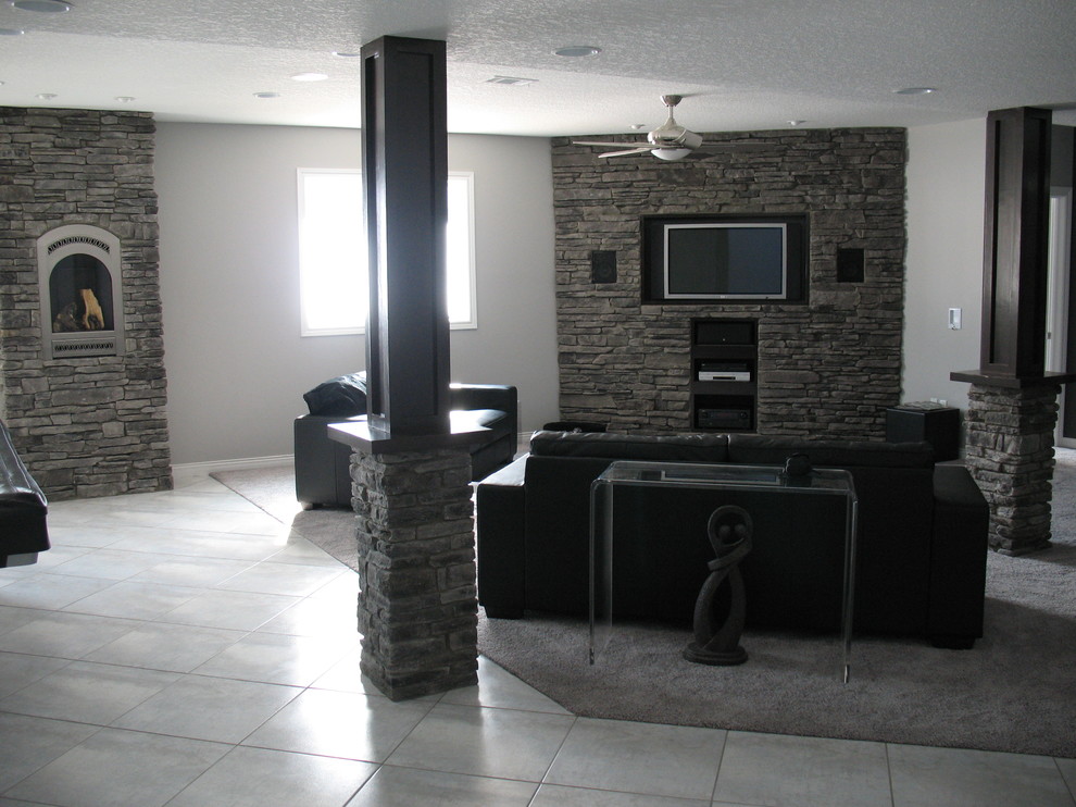 Boral Cultured Stone - Southern Ledgestone - Traditional - Basement ...