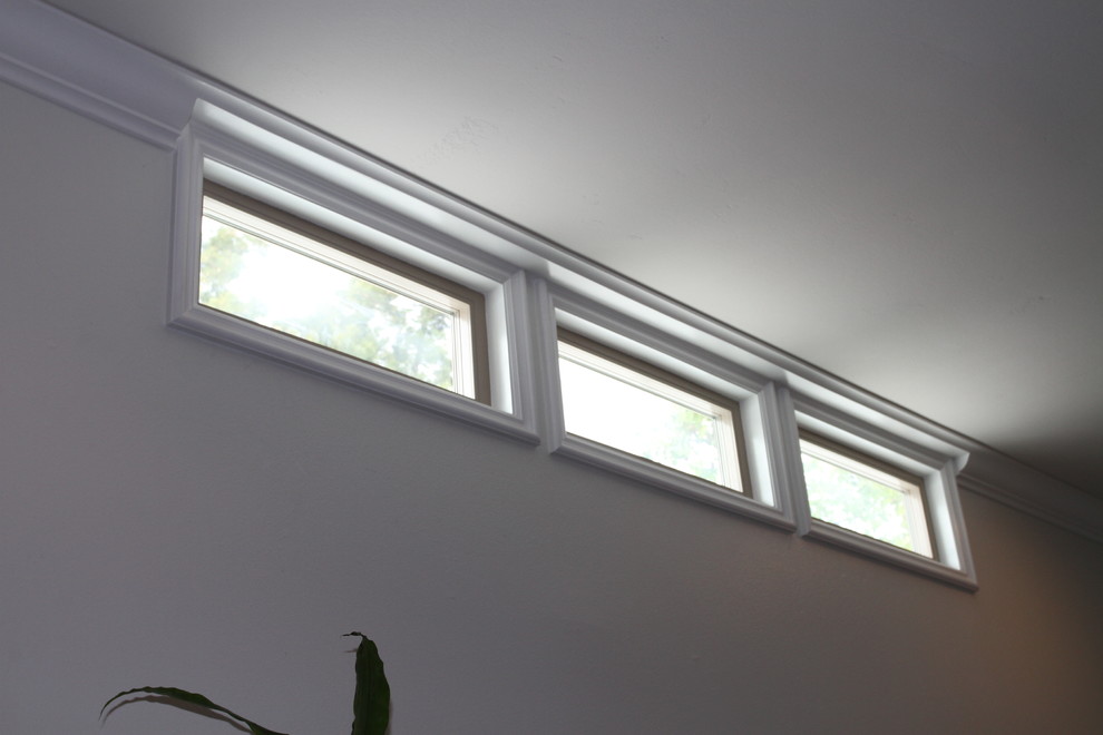 boxed windows with crown cap - Modern - Basement - San Diego - by ...