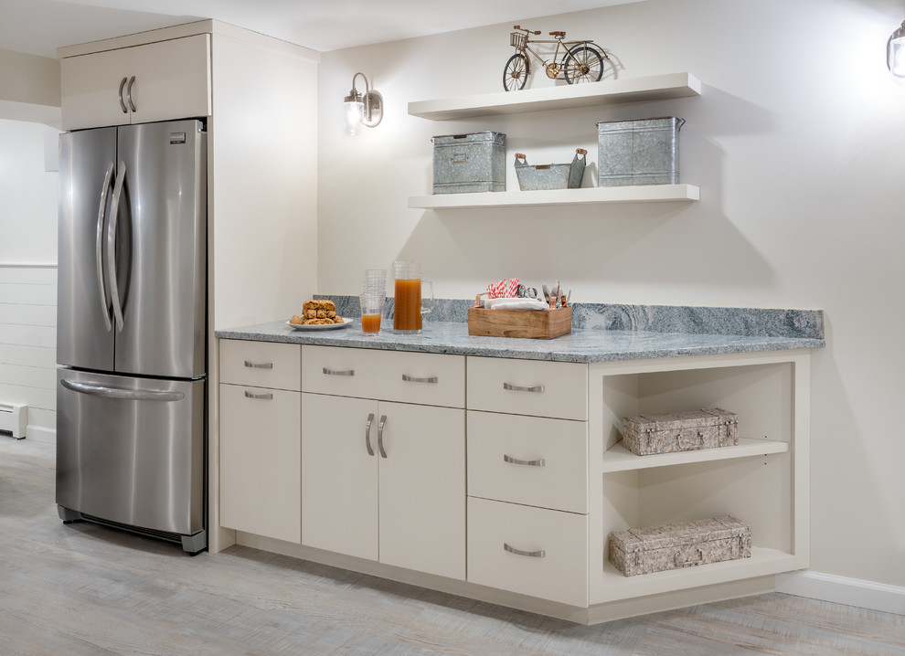 Bright & Clean Basement - Basement - Boston - by Mitchell Construction ...