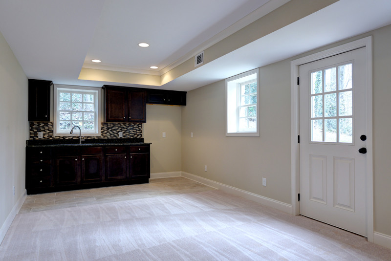 Brookhaven Custom- Cornerstone - Transitional - Basement - Atlanta - by ...