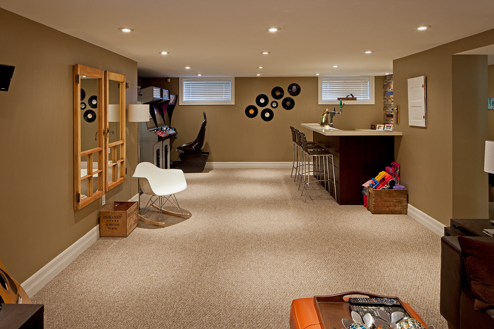Brucewood - Contemporary - Basement - Toronto - by Peter A. Sellar ...