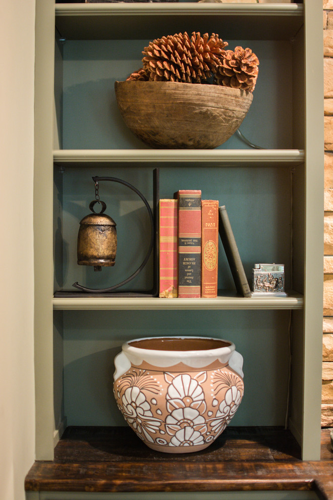 Cabin Cozy Basement - Modern - Basement - Atlanta - by Archambault ...