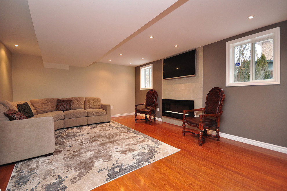 Canonridge Circle - Traditional - Basement - Toronto | Houzz