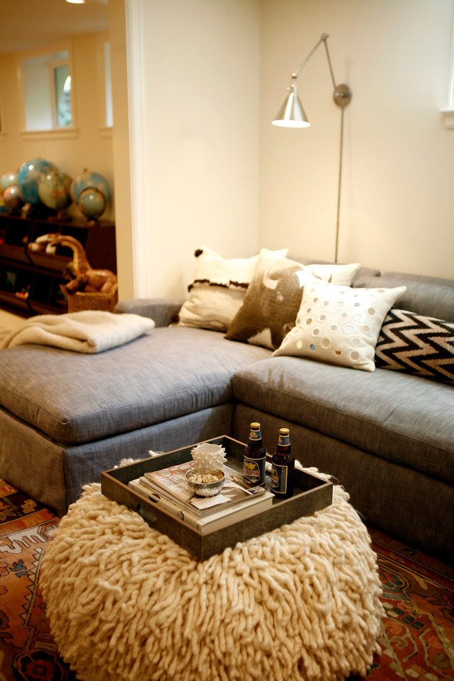 Capitol Hill Basement Renovation - Eclectic - Basement - Seattle - by ...