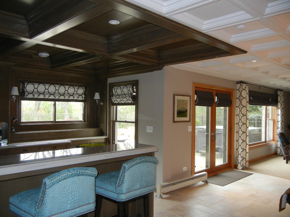 Cary Project AFTER Renovation - Traditional - Basement - Chicago - by ...