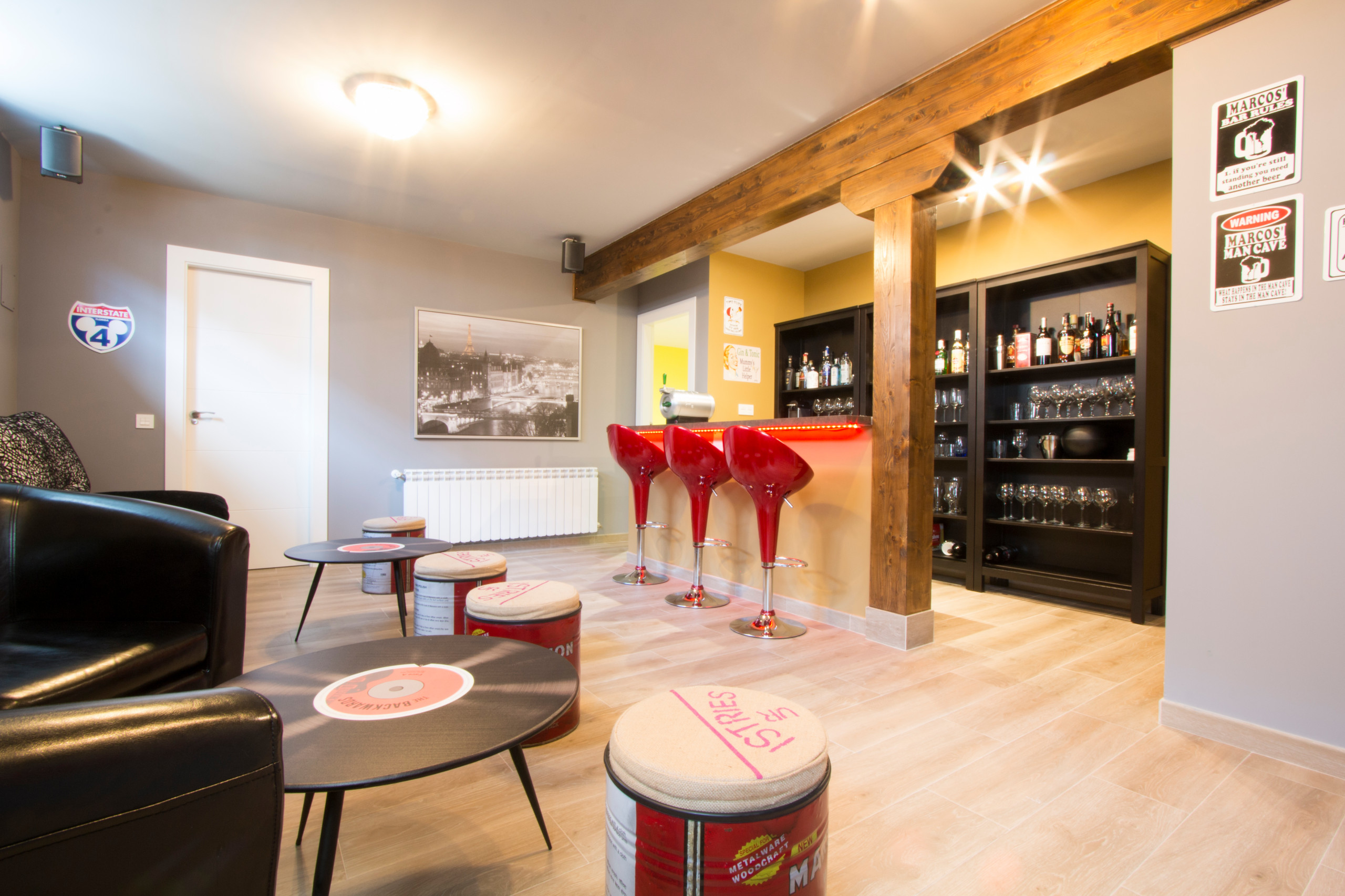 Barra De Casa Y 9 Ideas De Bares De Lujo En Casa | Diseño De Barra De