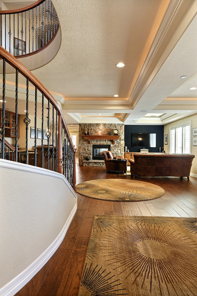 Castle Rock Basement - Traditional - Basement - Denver - by ...