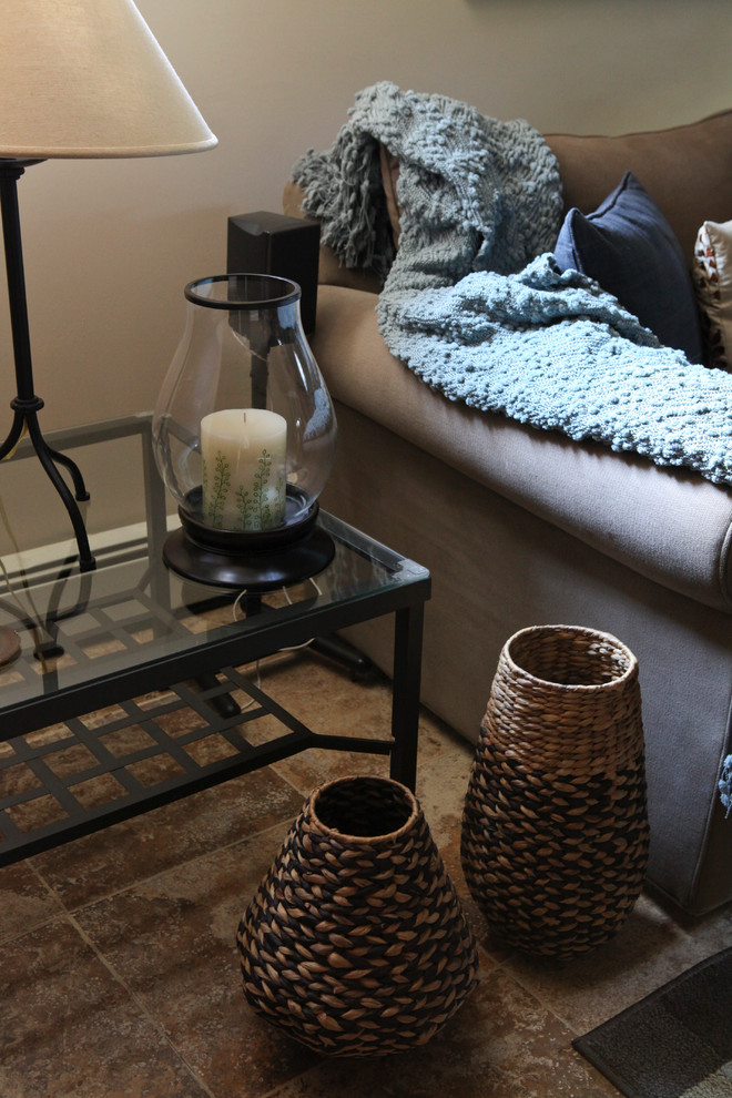 Casual Textures Den - Classique Chic - Sous-sol - New York - par ...