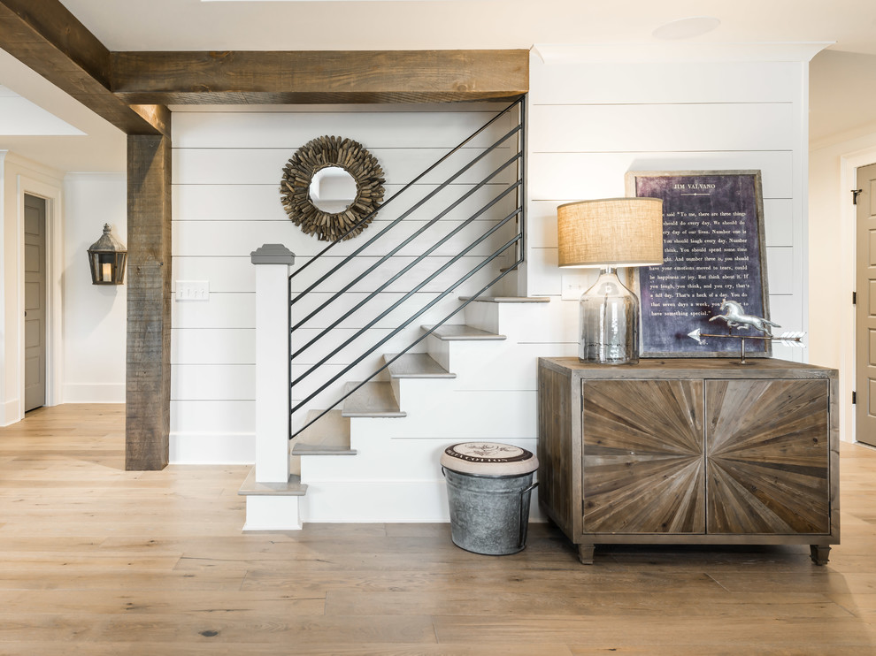 Cavender Basement - Farmhouse - Basement - Atlanta - by Hart & Lock ...