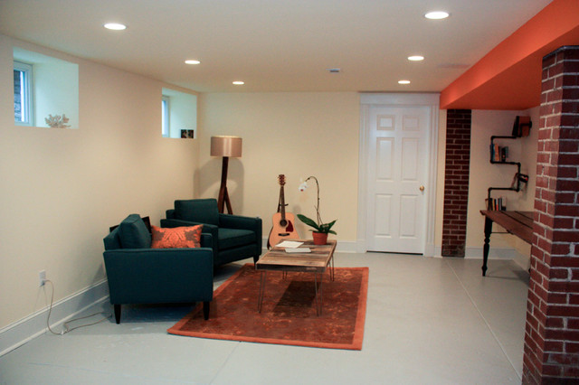 Central West End Basement - Eclectic - Basement - St Louis - by Ladd ...