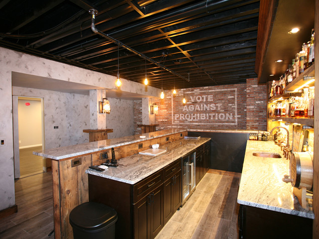 Chagrin Falls, Ohio - Custom Finished Basement with a Hidden Secret ...