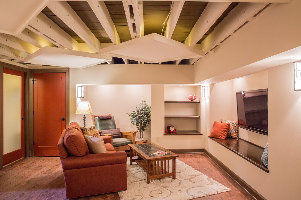 Charming Basement Remodel - Indianapolis, IN - Contemporary - Basement ...