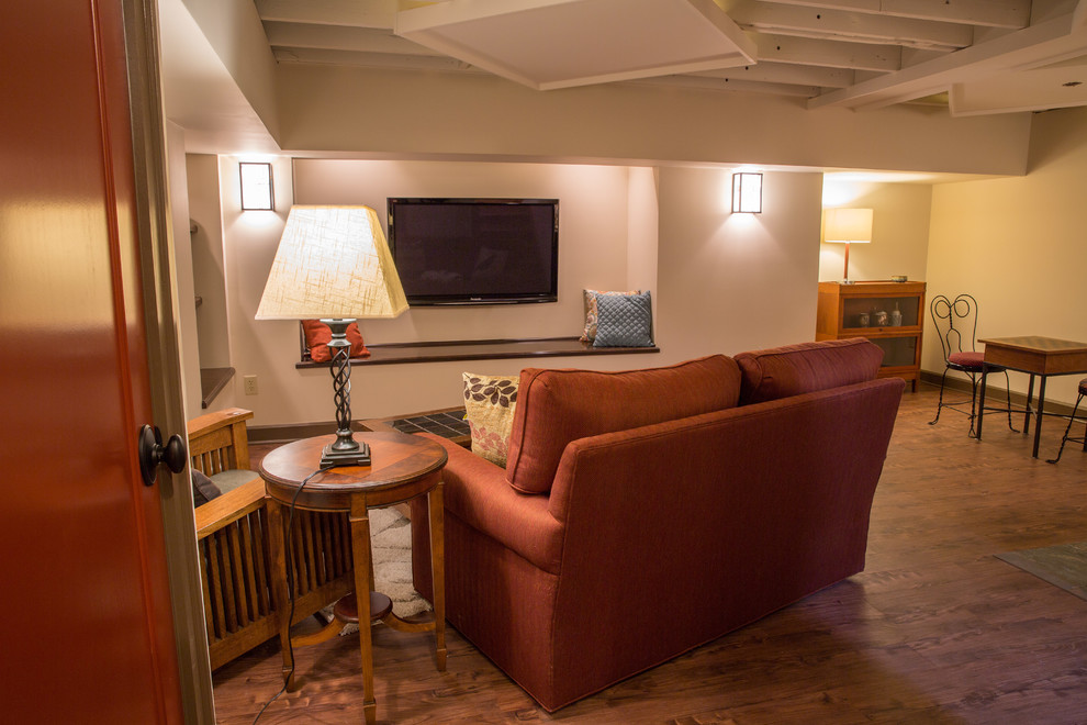 Charming Basement Remodel - Indianapolis, IN - Contemporary - Basement ...