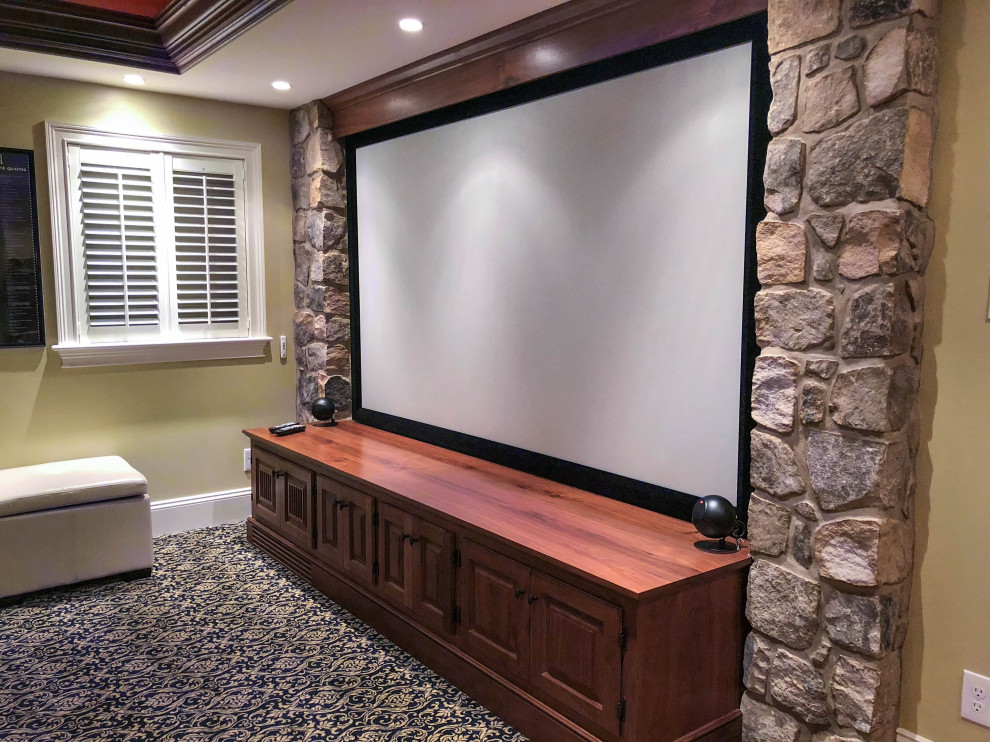 Cherry Creek Farm Basement Finishing West Chester PA - Traditional ...