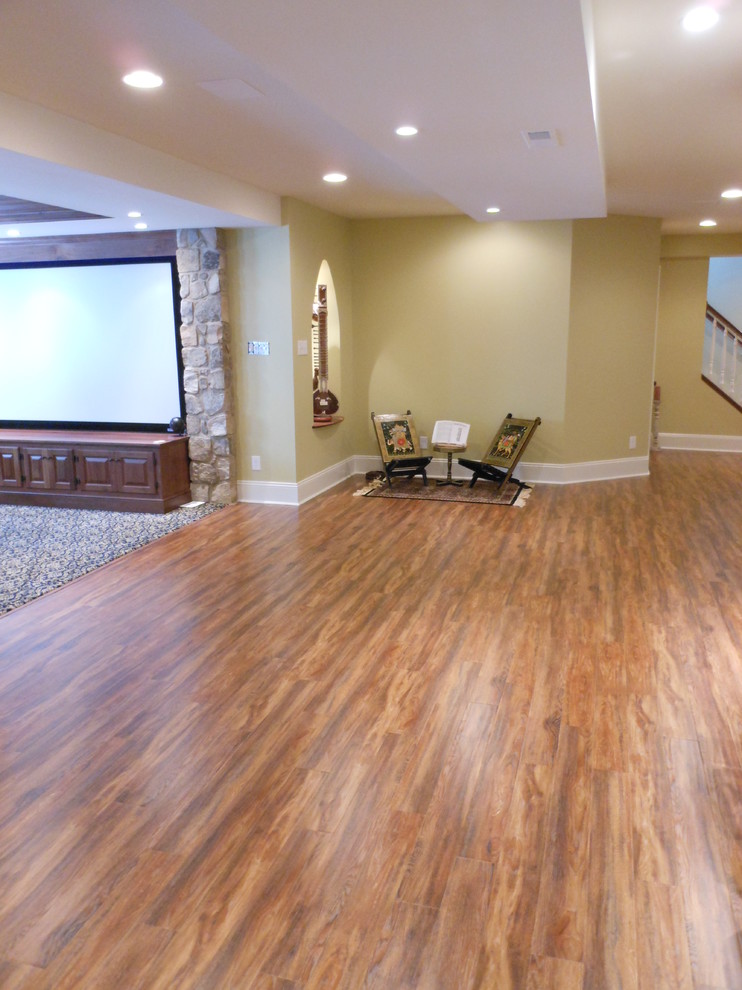 Cherry Creek Farm Basement Finishing West Chester PA - Traditional ...