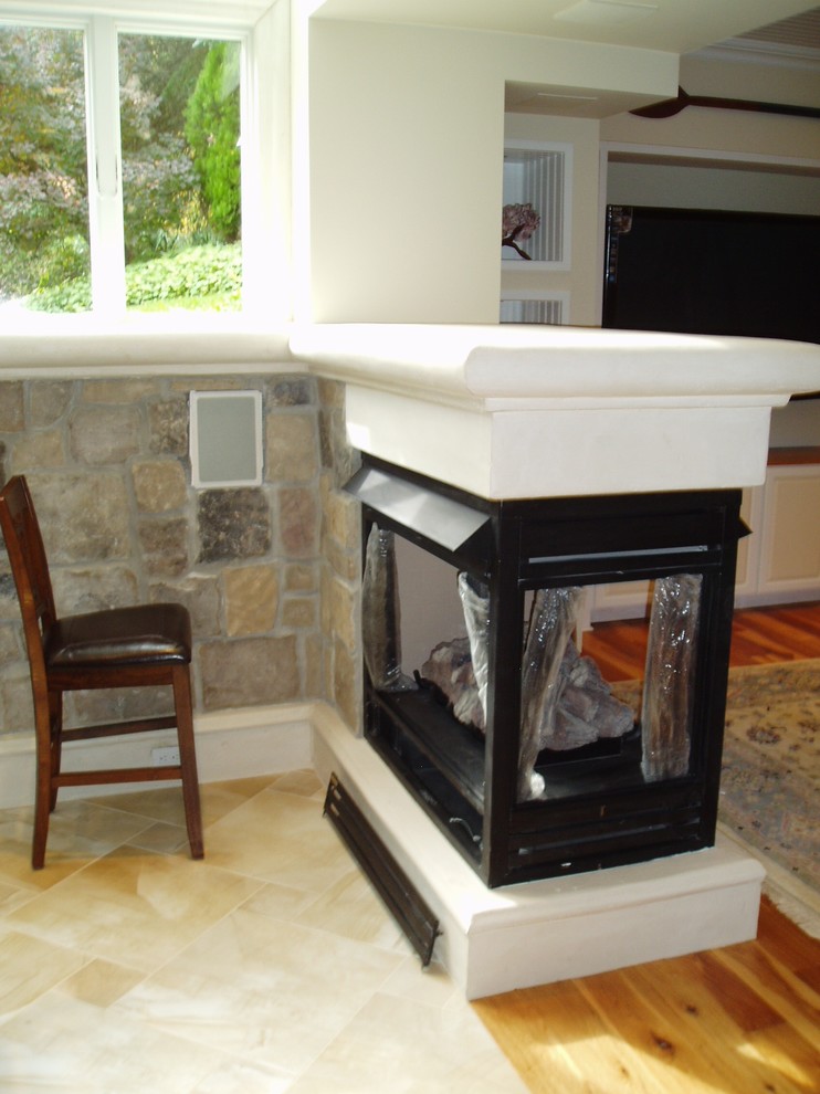 Chester Finished Basement - Transitional - Basement - New York - by The ...