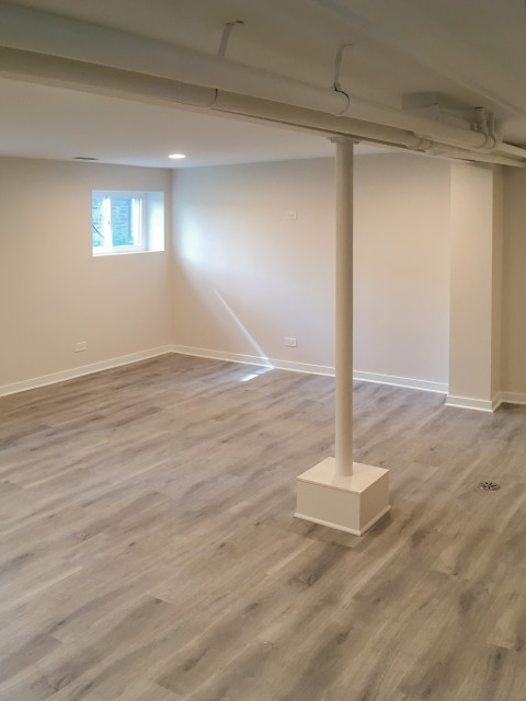 CLASSIC BASEMENT - Traditional - Basement - Chicago - by Impressive ...