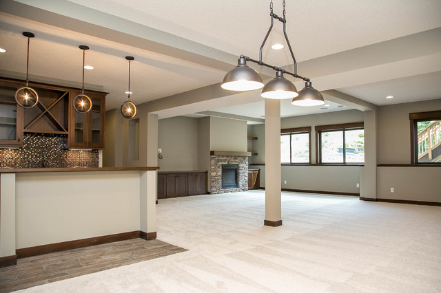 Classic Charm - Traditional - Basement - Minneapolis - by LDK Custom ...