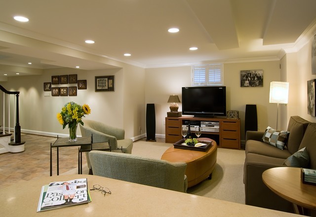 Classic Chevy Chase Looker - Traditional - Basement - DC Metro - by ...