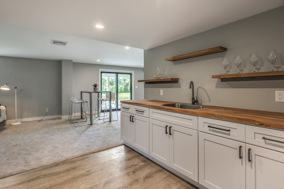 Classic Contemporary - Contemporary - Basement - Boston - by Dev Group ...